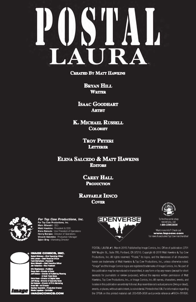 POSTAL LAURA ENDS THE VOLUME WITH A BANG - Nerd Cult Online