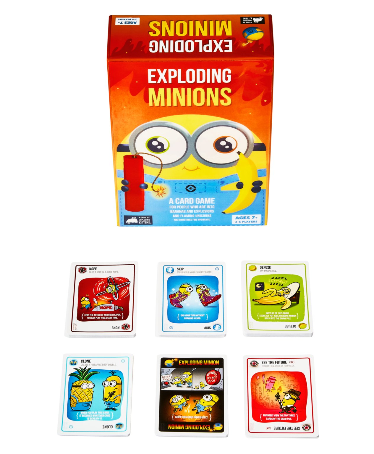 Exploding Minions - the first licensed version of Exploding Kittens ...