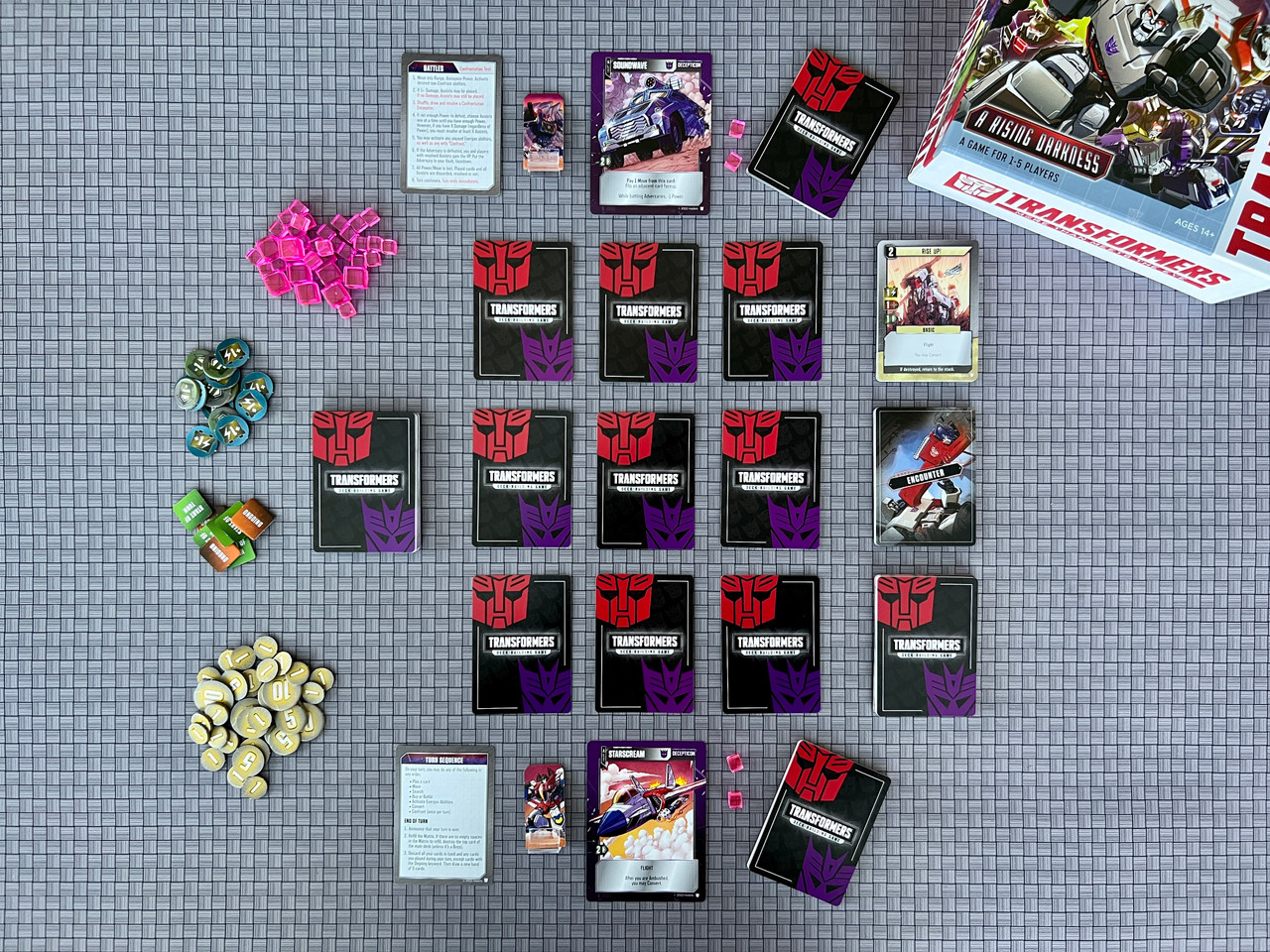 Transformers Deck Building Card Game - Nerd Cult Online